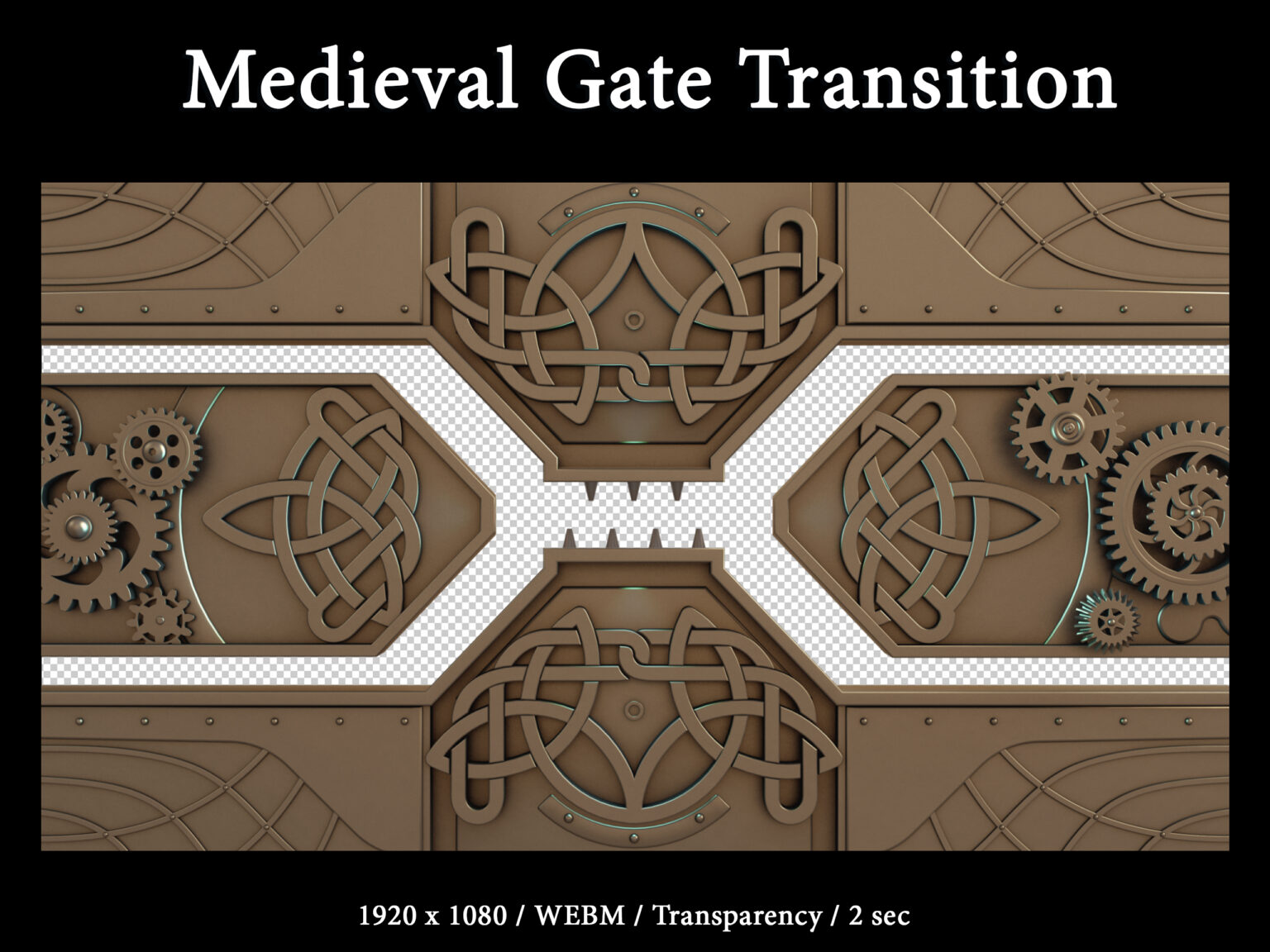Medieval Twitch Transition, Stream Overlay, Fantasy Stinger Transition ...