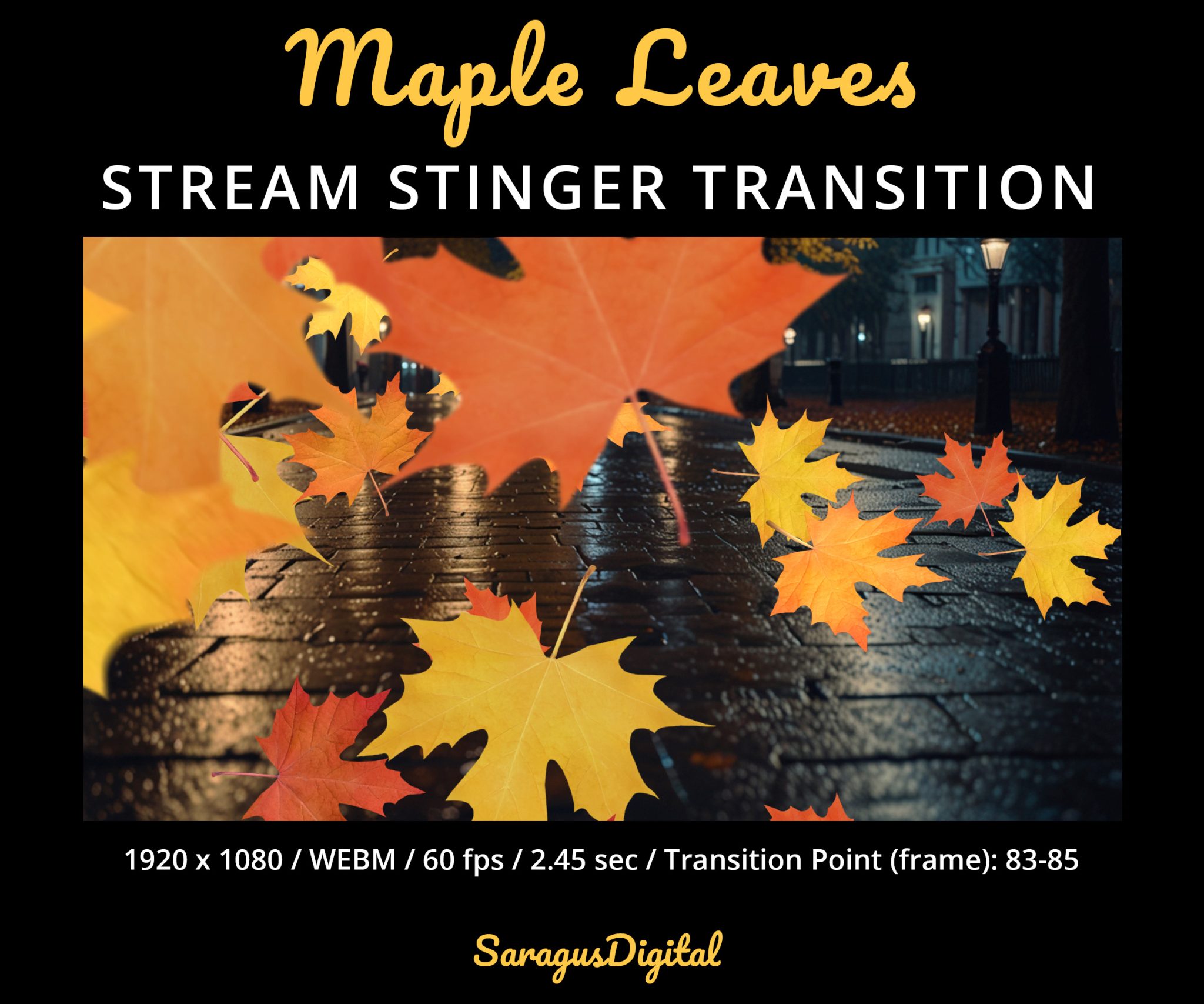 Snow stinger transition, winter stream overlay, Christmas Twitch ...